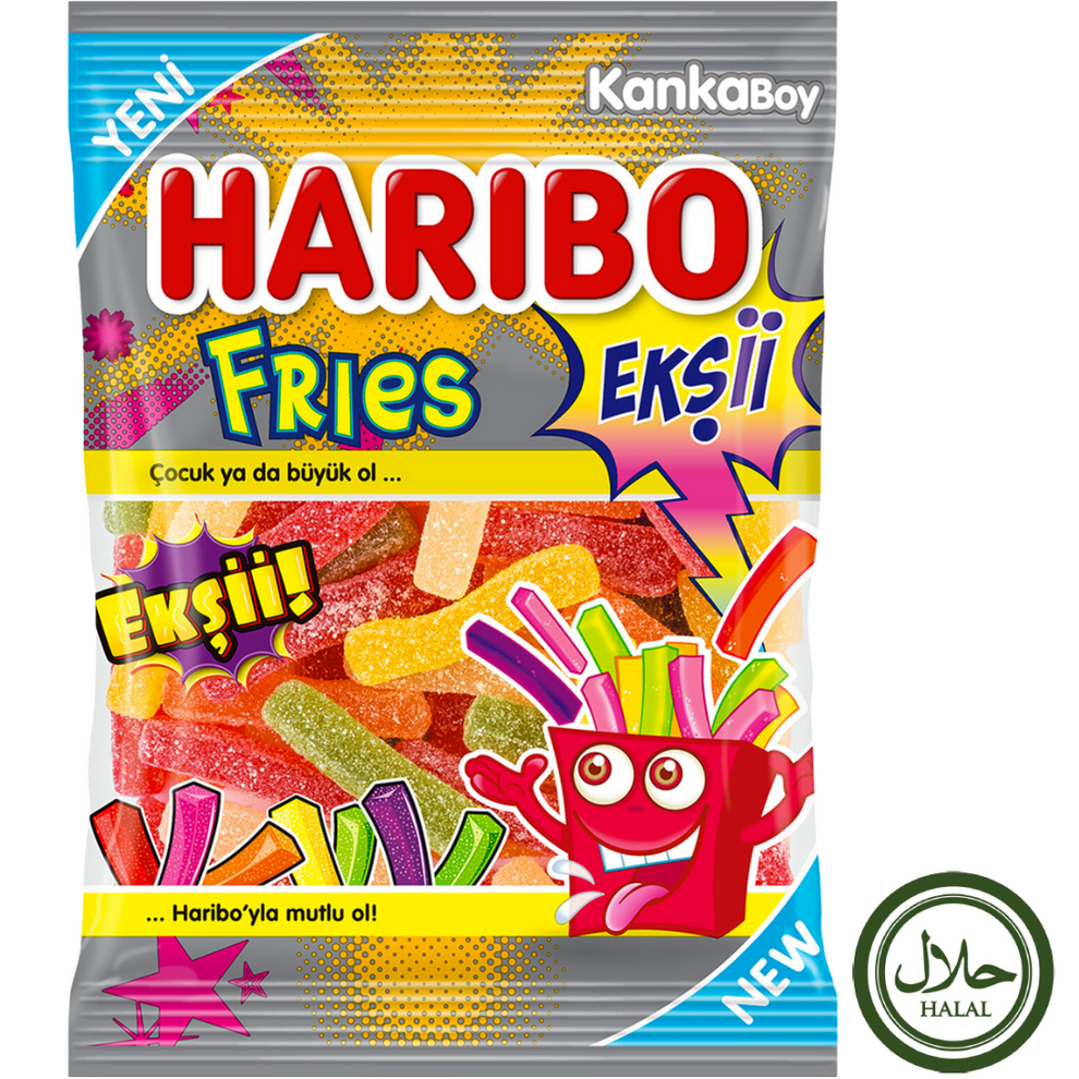 Haribo Fizz Fries 70g – Chamoy Guys Uk