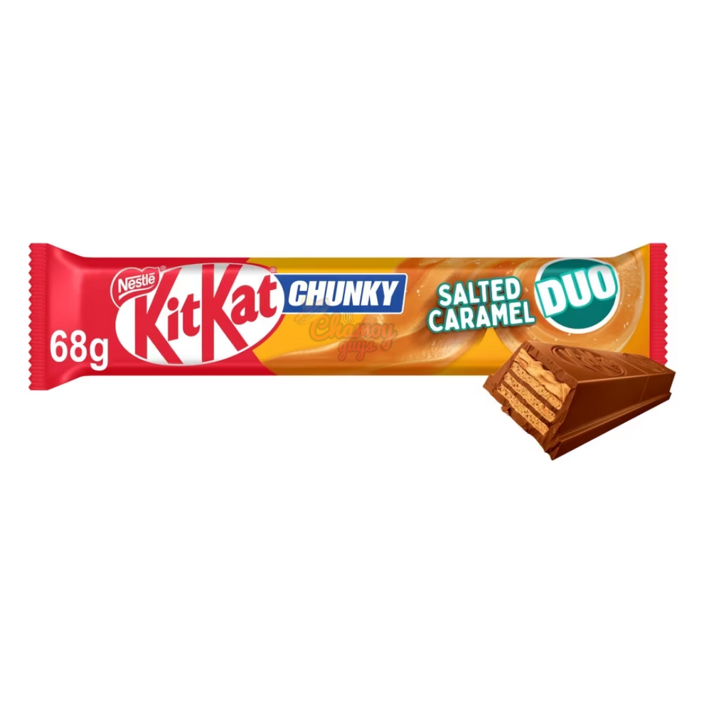 KitKat Chunky DUO Salted Caramel Chocolate Bar 68g – Chamoy Guys Uk
