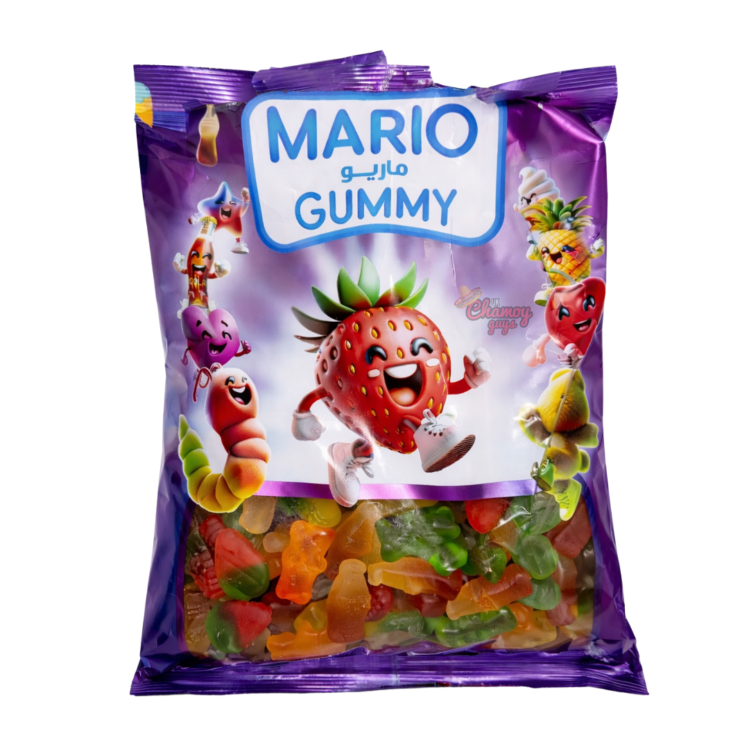 Mario Non-Fizzy Assorted Gummies Mix 1kg – Chamoy Guys Uk